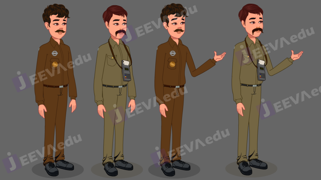 Animated Character JAC02 (Adobe Animate Character With Animation ...