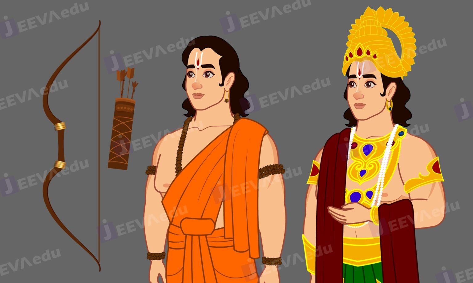 Ram Laxman Sita Character JRLS01 (Adobe Animate Vector) – Jeevaedu