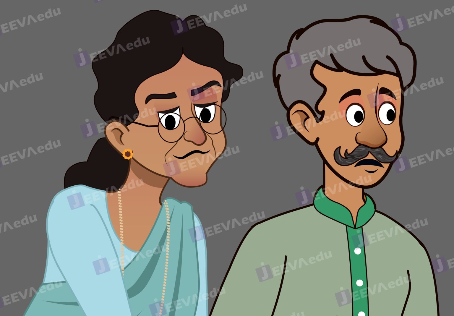 17 Cartoon Characters JCCG01 (Adobe Animate Vector) – Jeevaedu
