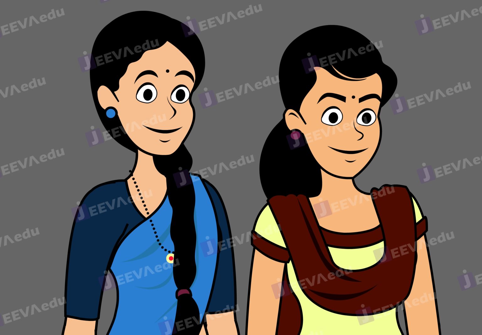17 Cartoon Characters JCCG01 (Adobe Animate Vector) – Jeevaedu