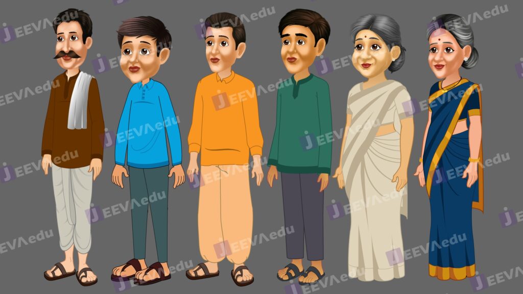 50 Cartoon Characters Photoshop Face JCCPFX01 (Animate Vector) – Jeevaedu