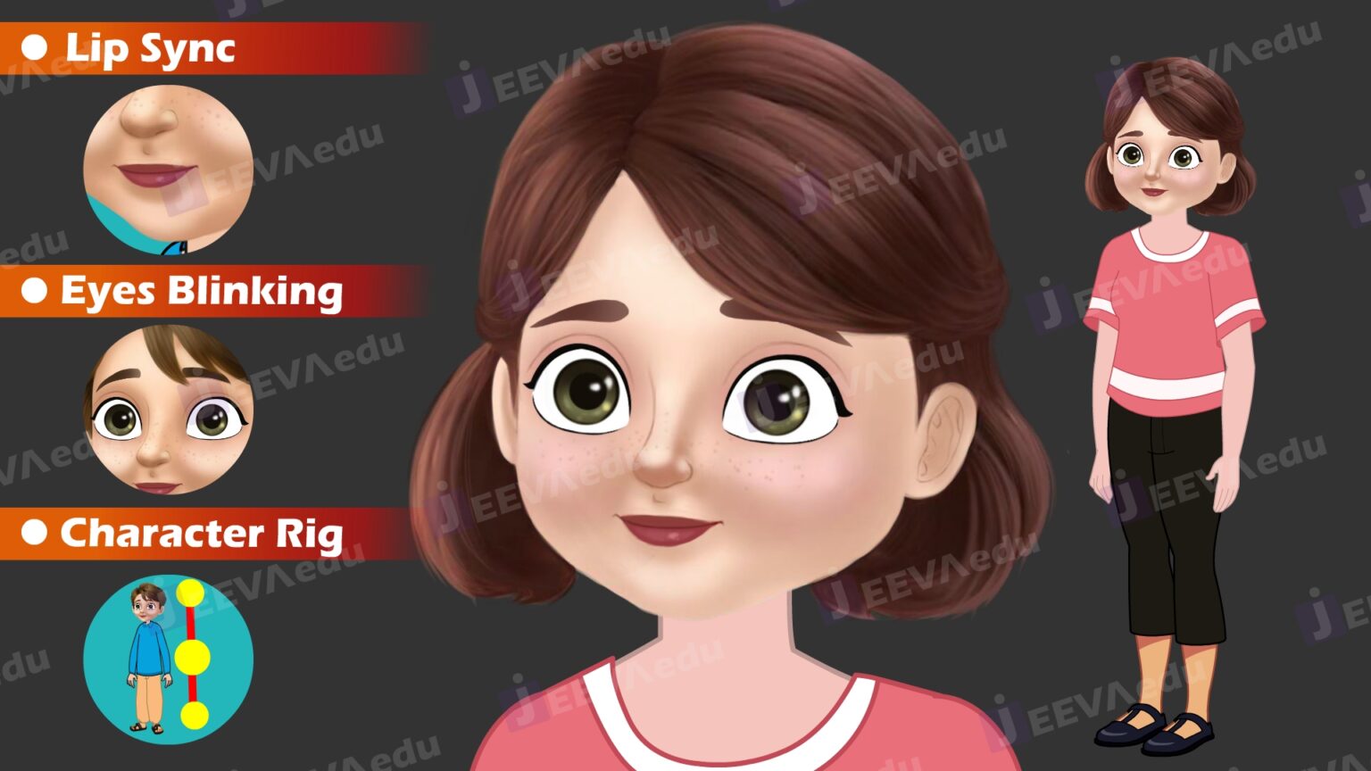 Family Cartoon Character JFCCXO1 (Adobe Animate Vector) – Jeevaedu